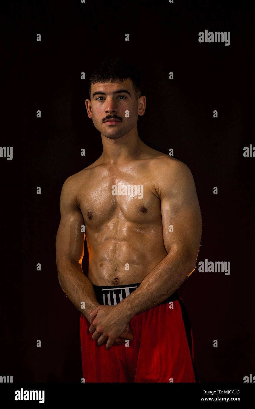 U.S. Marine Corps Sgt. George Camden, boxing team co-captain, 1st ...