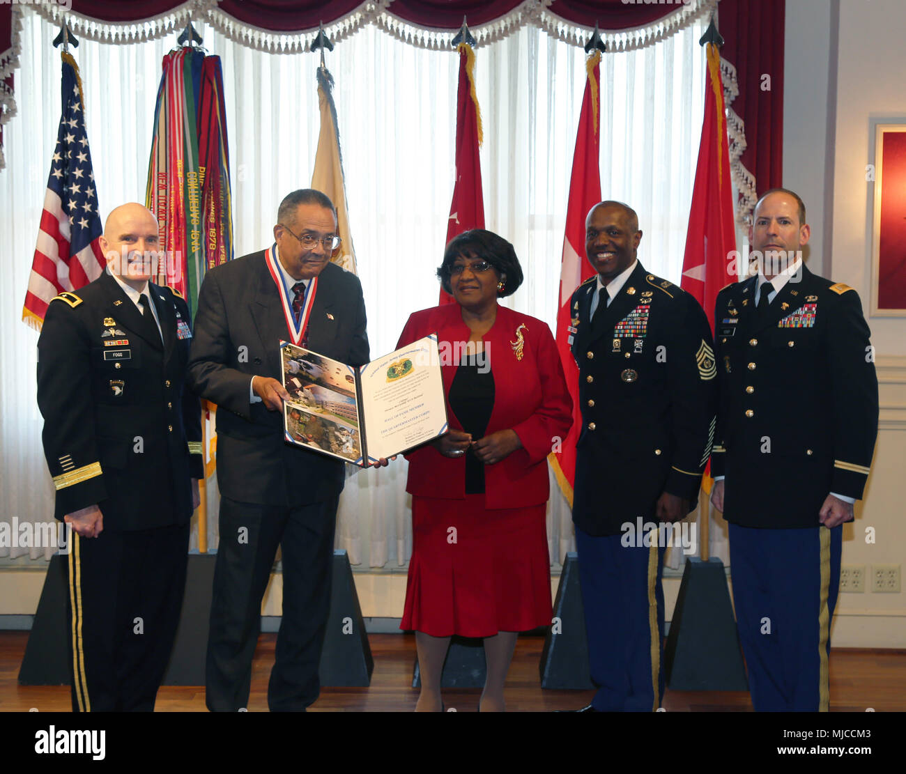 FORT LEE, Va. -- Sixteen individuals who distinguished themselves over ...