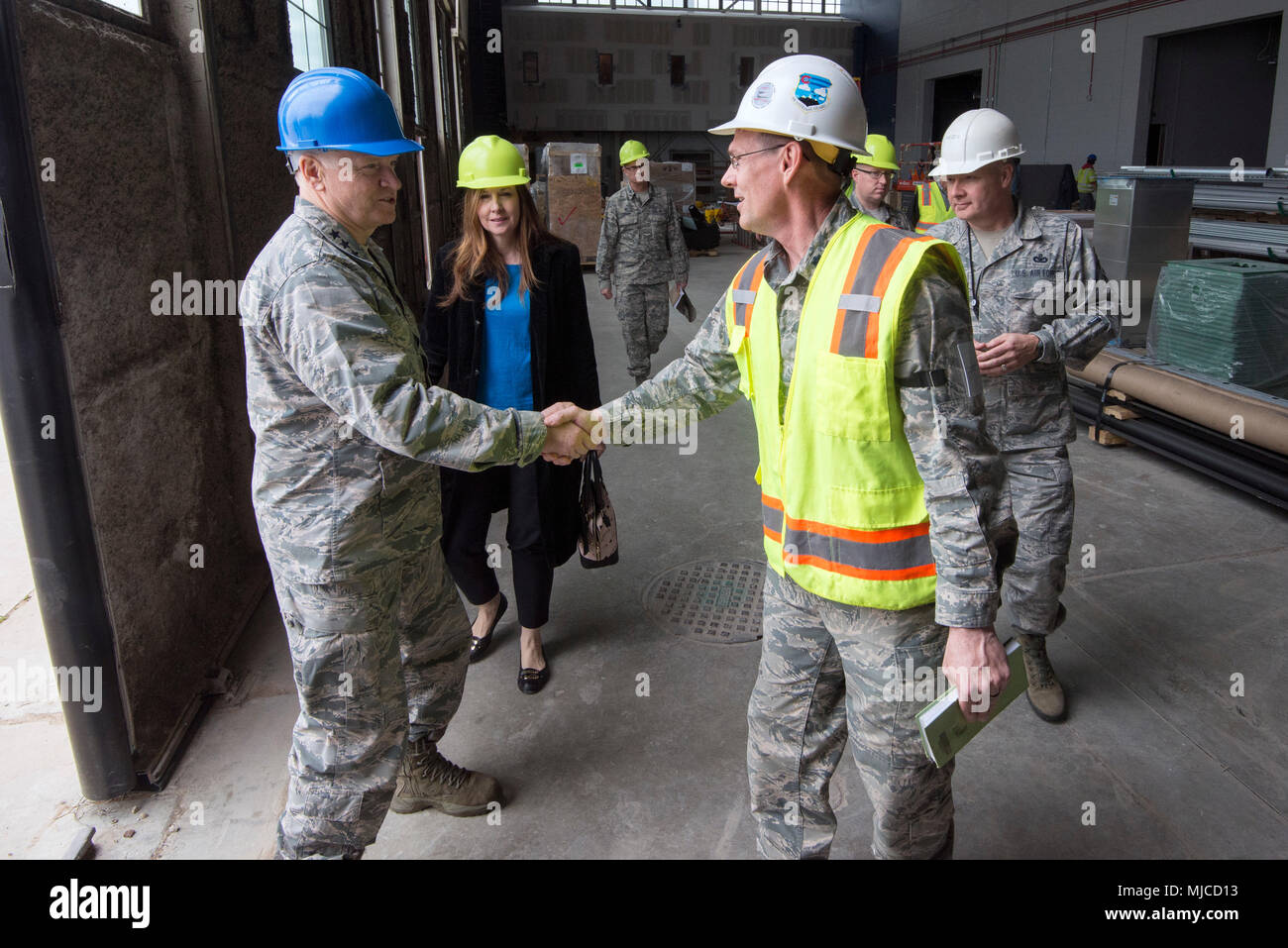 The 140th Wing Civil Engineering Commander, Lt. Col. William N. Smith ...
