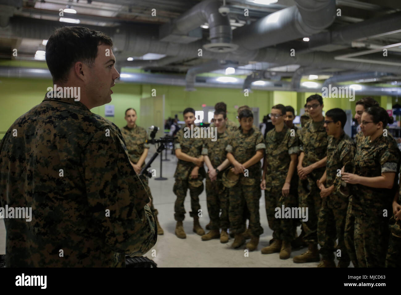 U.S. Marine Sergeant Matt Rearic, Explosives Ordnance Disposal ...