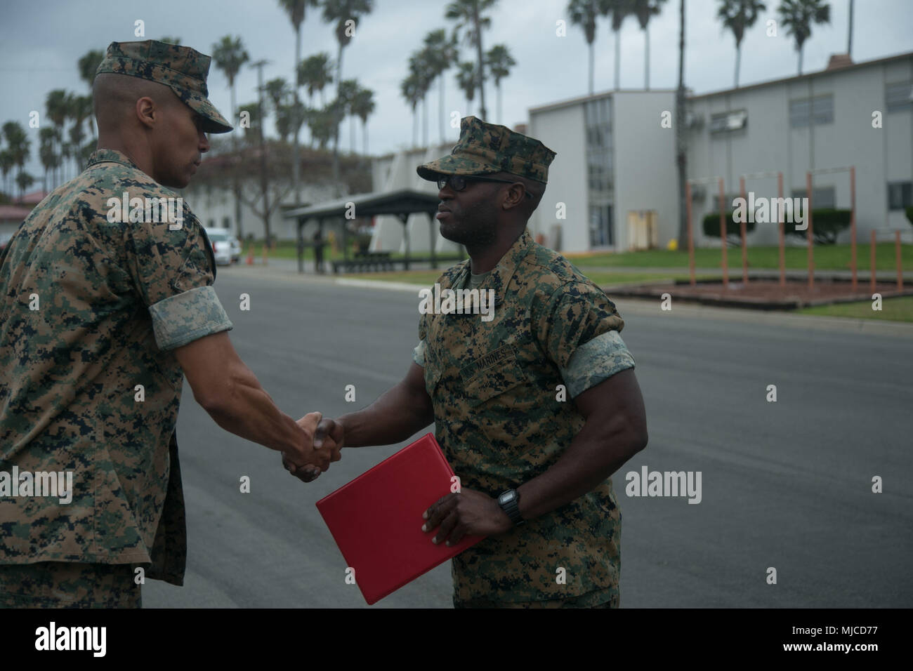 U.S. Marine Corps Cpl. Anfrenee Joseph, a data systems administrator ...