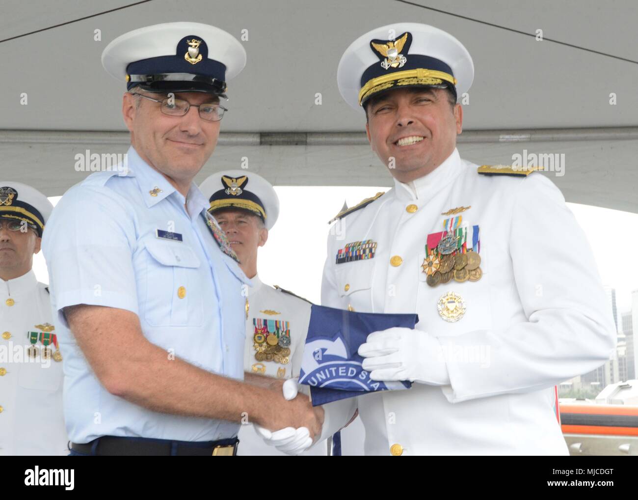 Master Chief Petty Officer Edward Lewis, command master chief for the ...