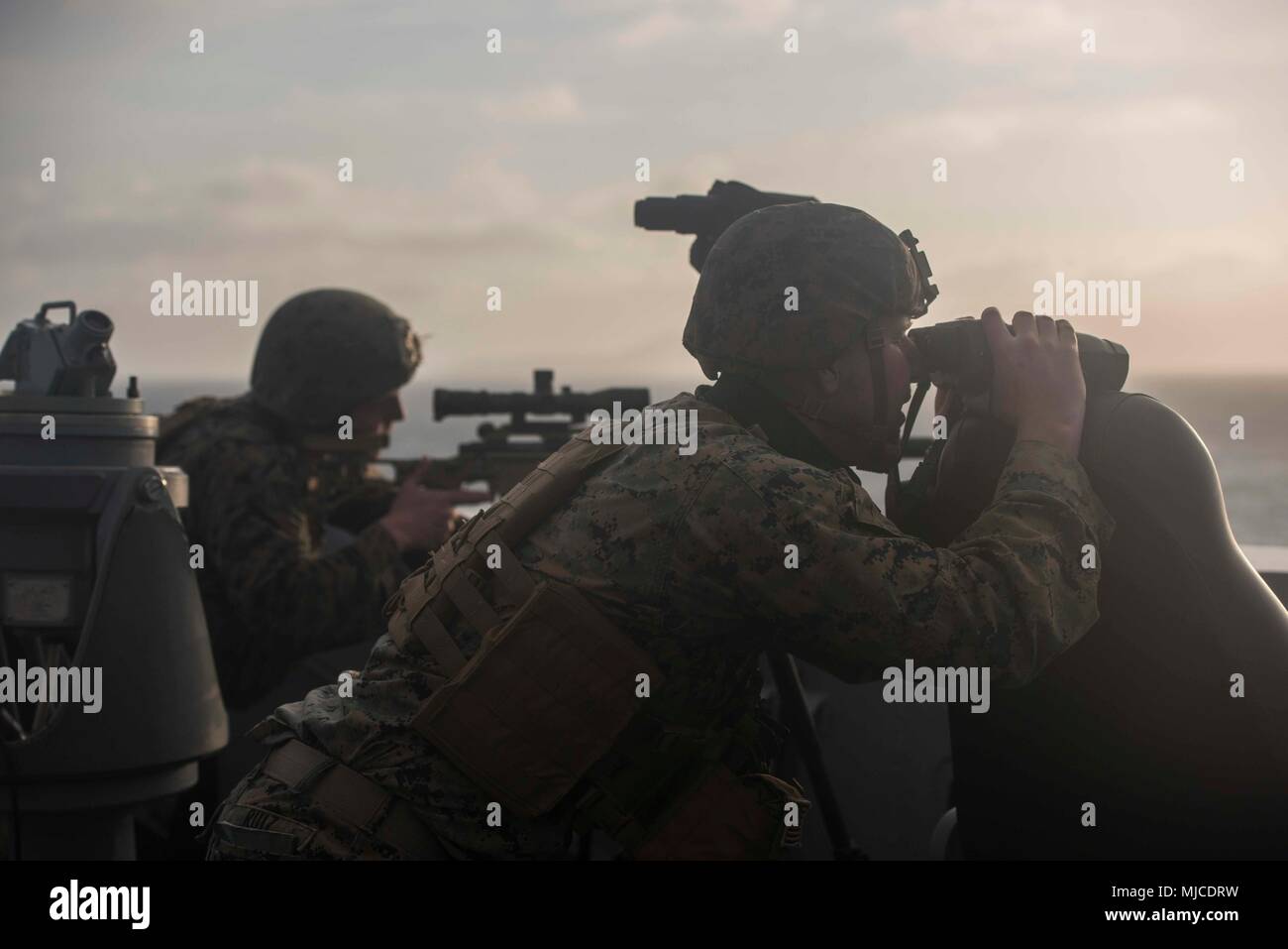 180430-N-YJ378-0108 PACIFIC OCEAN (April 30, 2018) Marine Corps Lance ...