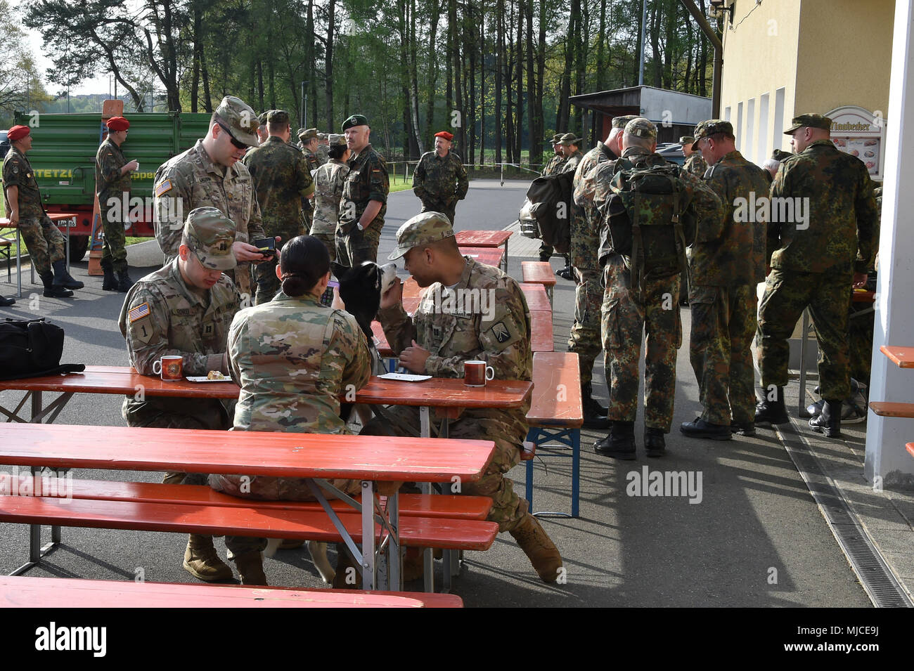 U.S. Soldiers with the 18th Combat Sustainment Support Battalion and ...