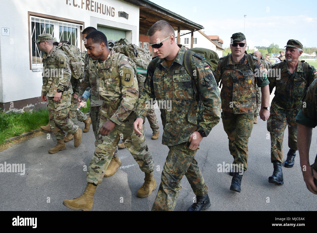 U.S. Soldiers with the 18th Combat Sustainment Support Battalion and ...