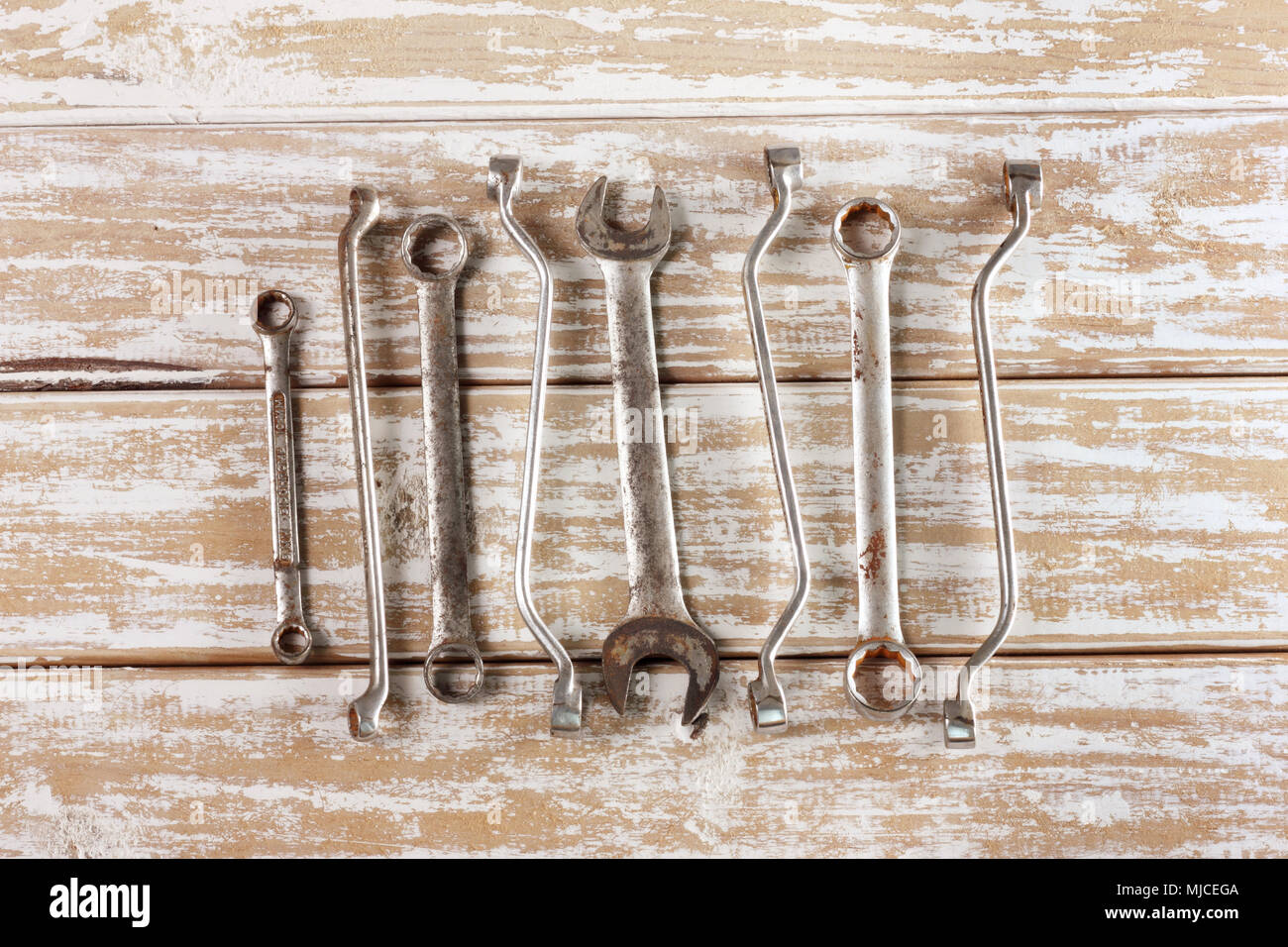 Spanners of all sizes hi-res stock photography and images - Alamy
