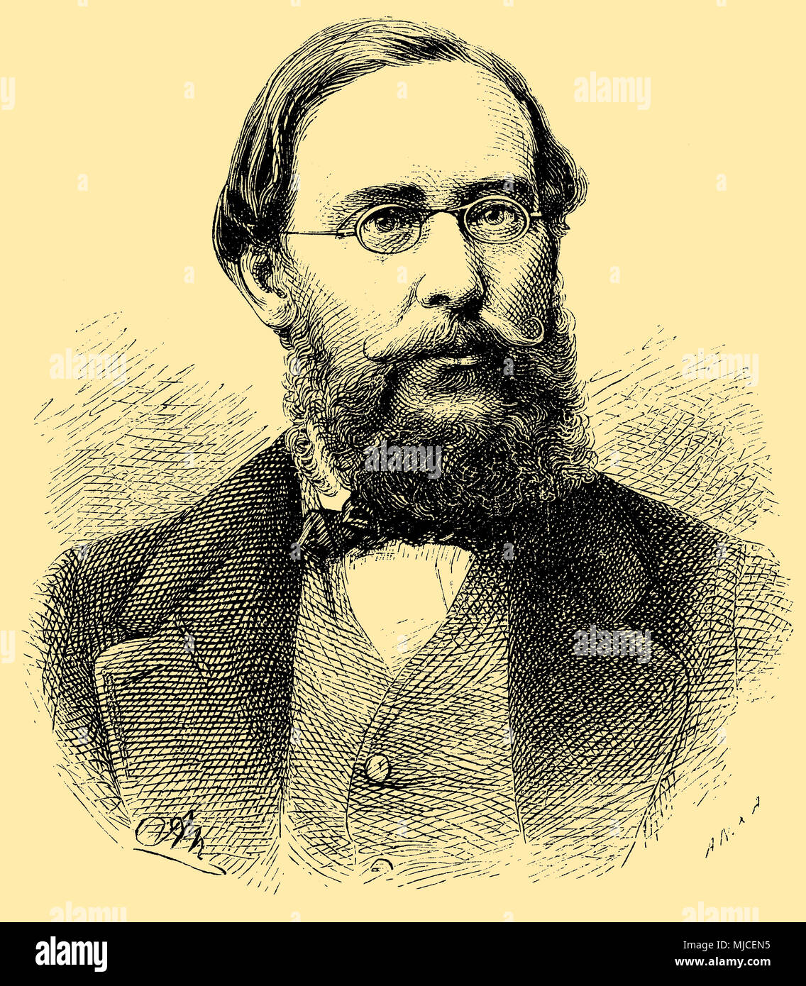 August Petermann (born April 18, 1822, died September 25, 1878 Stock ...