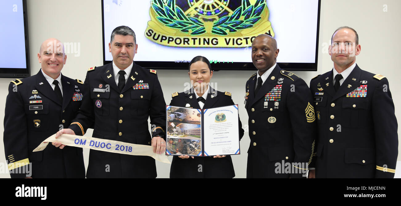 Brig. Gen. Rodney D. Fogg (left), quartermaster general and commandant ...