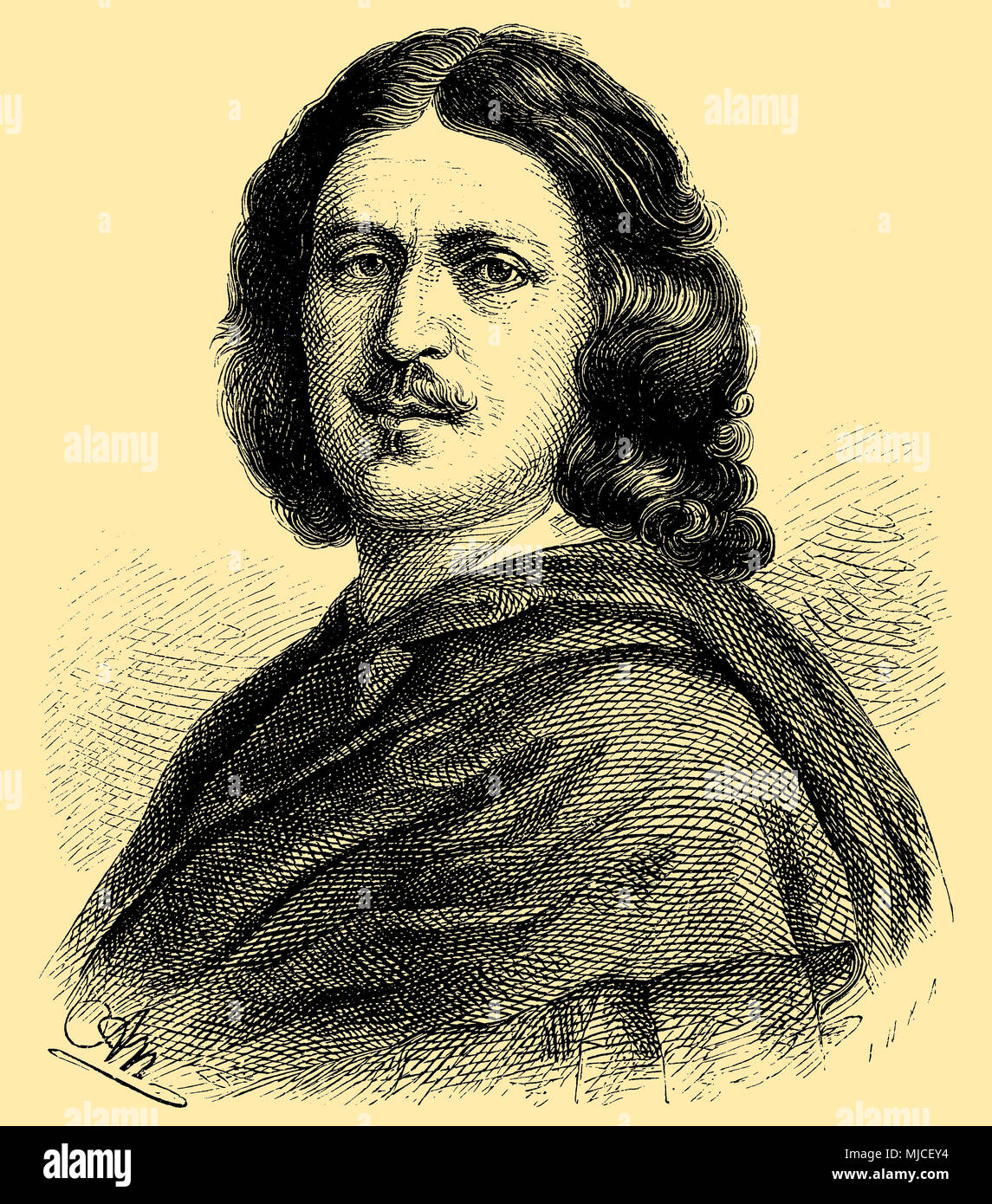 Nicolas poussin engraving hi-res stock photography and images - Alamy