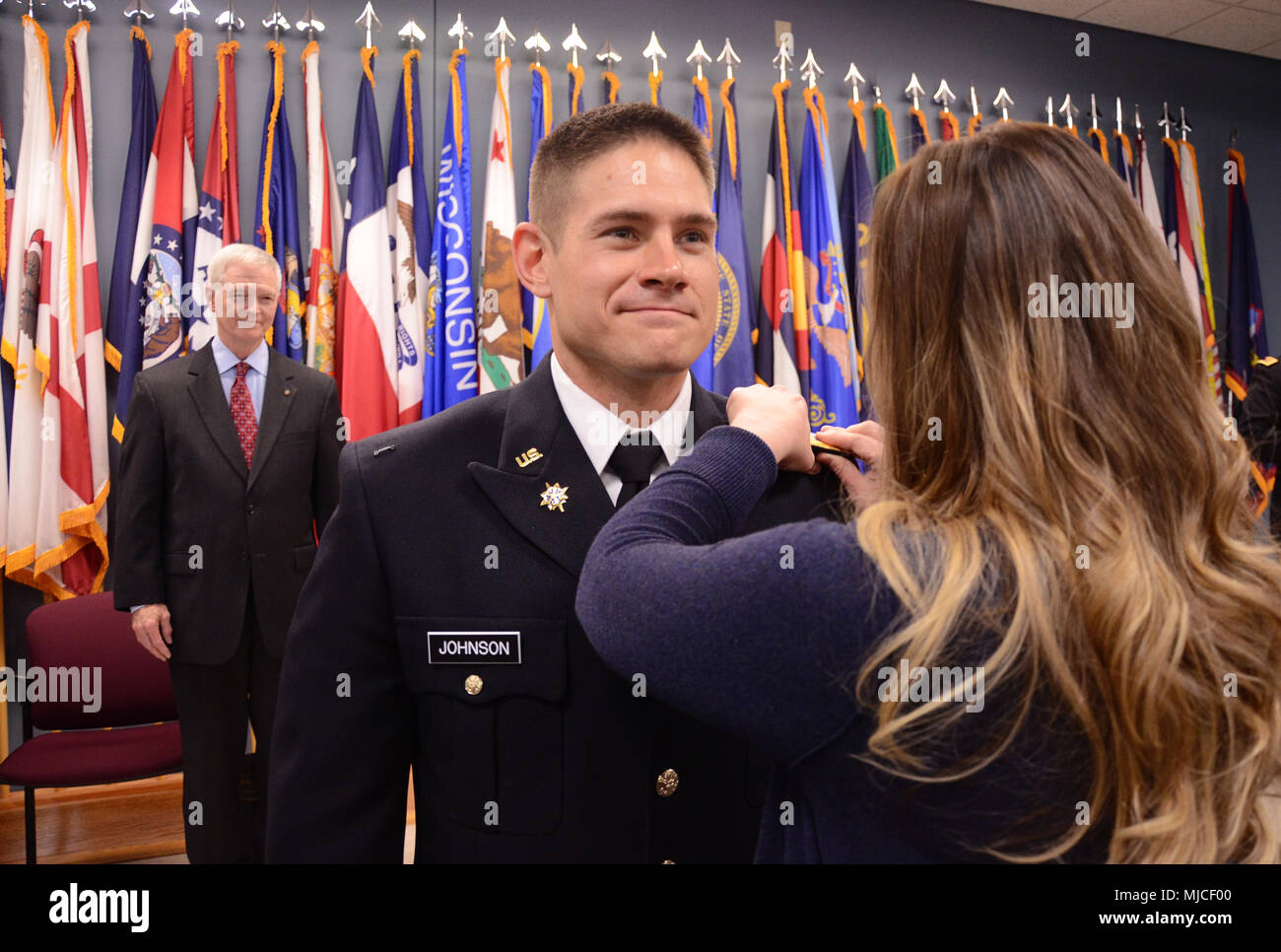 Army ocs national guard officers hi-res stock photography and images ...