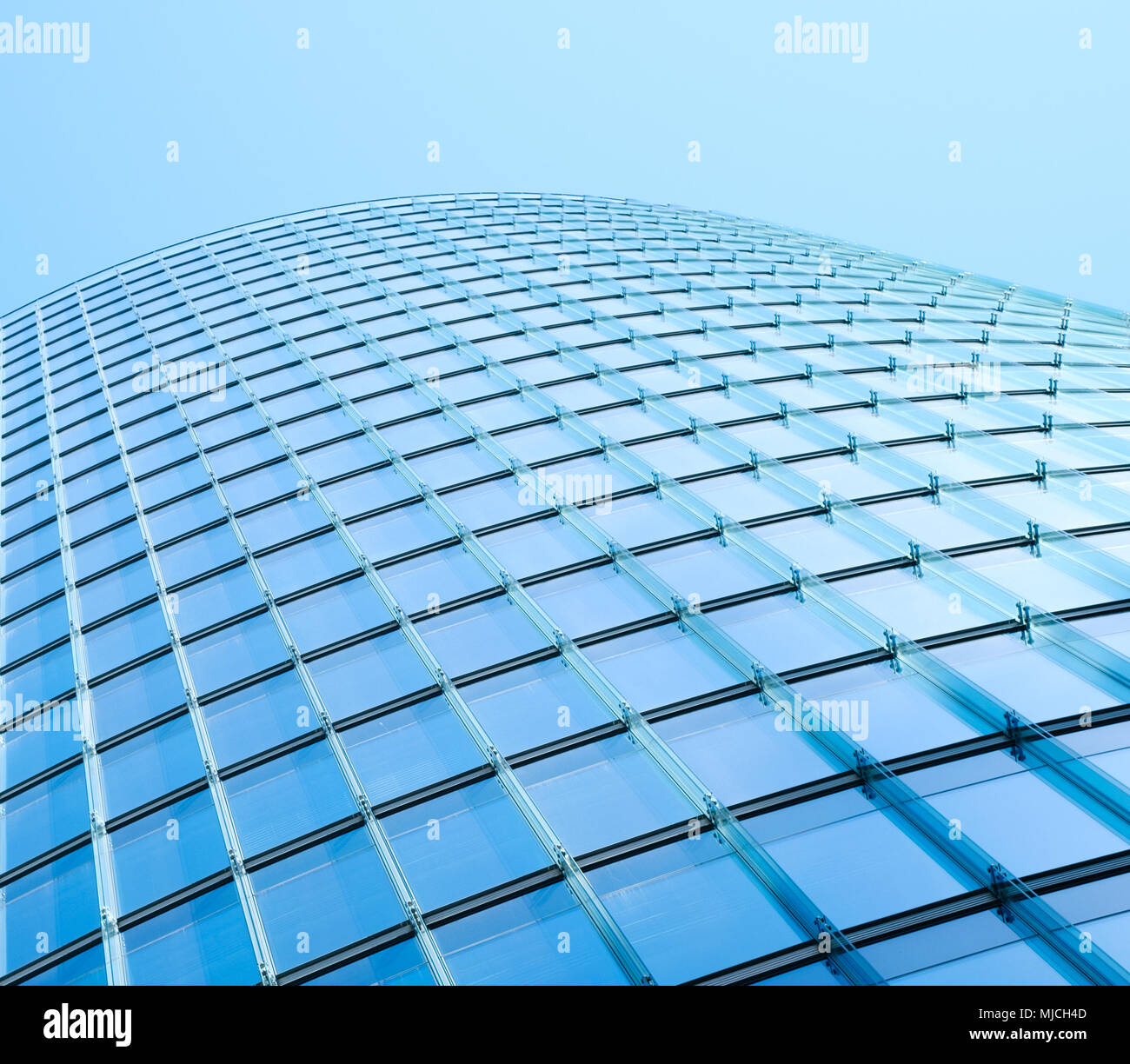 modern building facade - glass facade of skyscraper building Stock ...