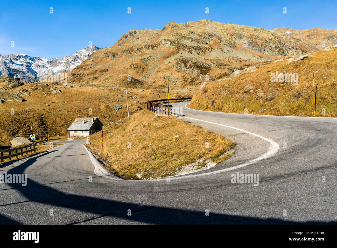 Splugen pass hi-res stock photography and images - Alamy