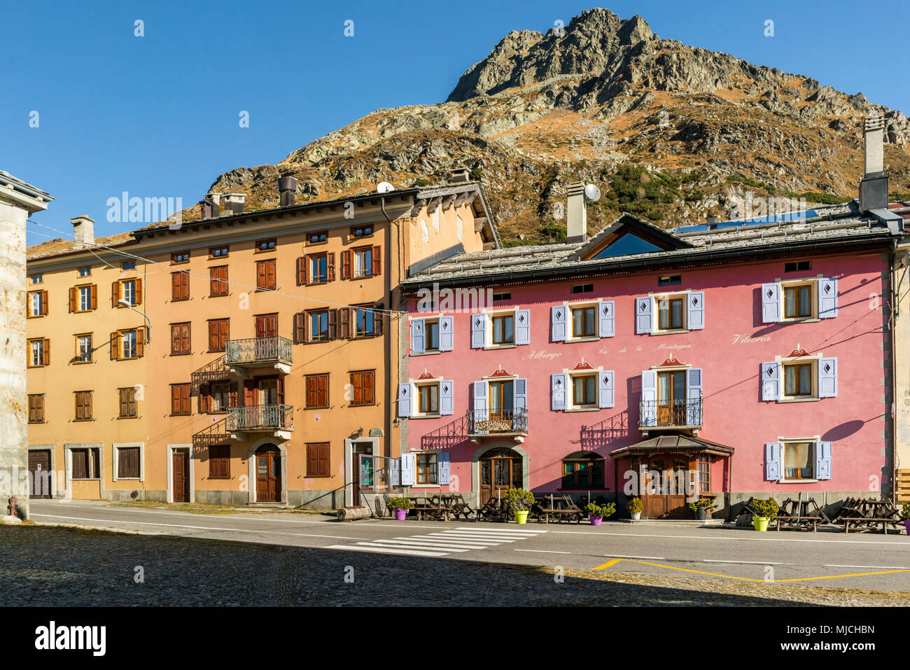 Splugen pass hi-res stock photography and images - Alamy