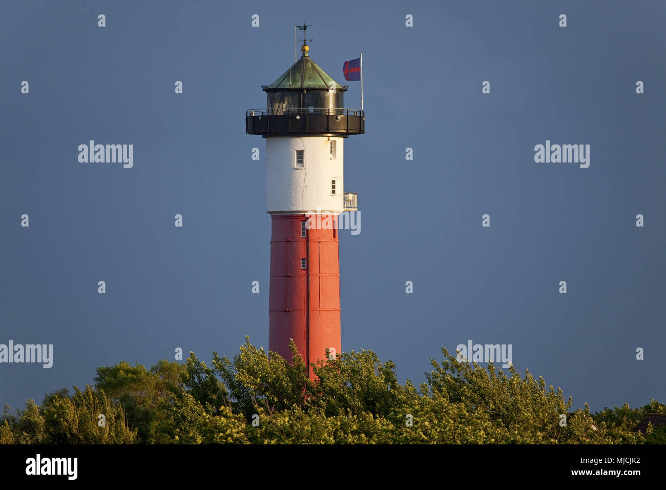 Old lighthouse on the island wangerooge hi-res stock photography and ...
