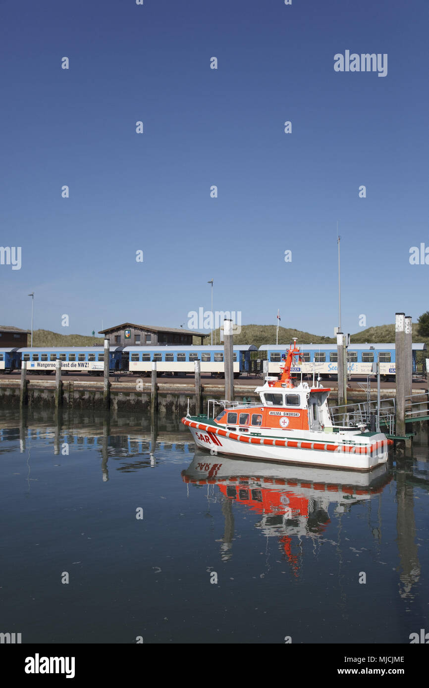 Harbour on the island wangerooge hi-res stock photography and images ...