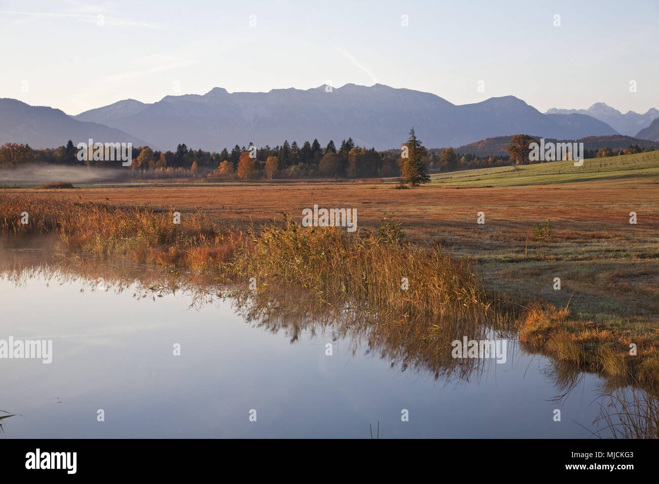 Autumn In Uffing In The Staffelsee High Resolution Stock Photography ...