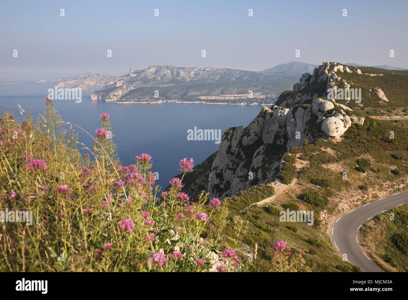 Les cretes france route hi-res stock photography and images - Alamy