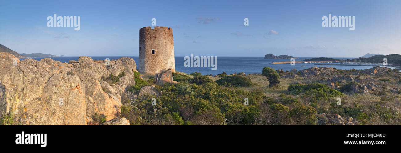 Italy, Sardinia, south Sardinia, South coast, Costa del Sud, Teulada ...