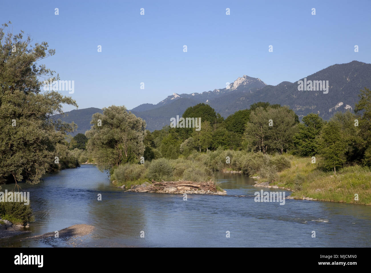 River loisach hi-res stock photography and images - Alamy