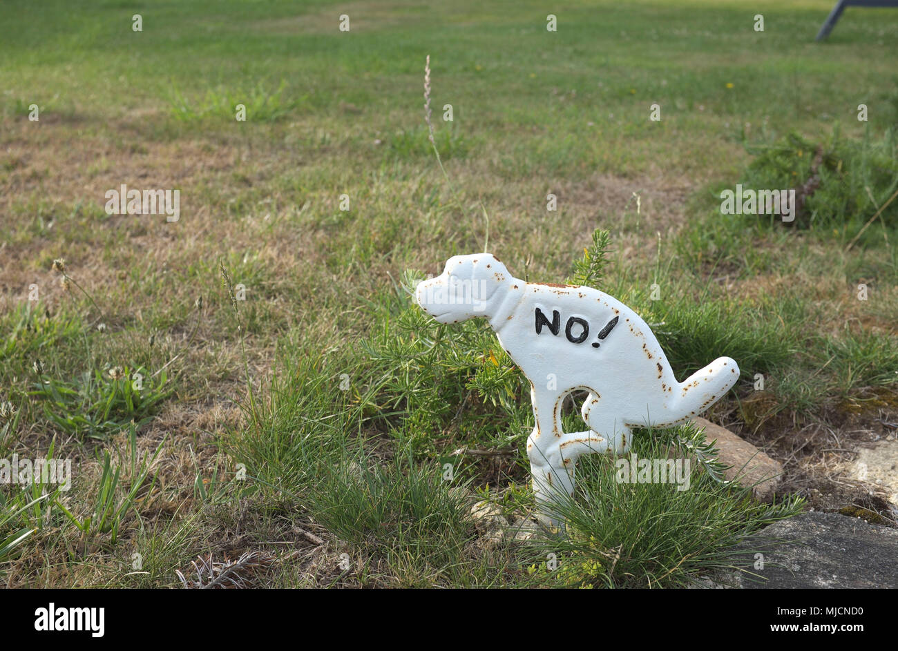 Sign, figure, no dog poop Stock Photo - Alamy