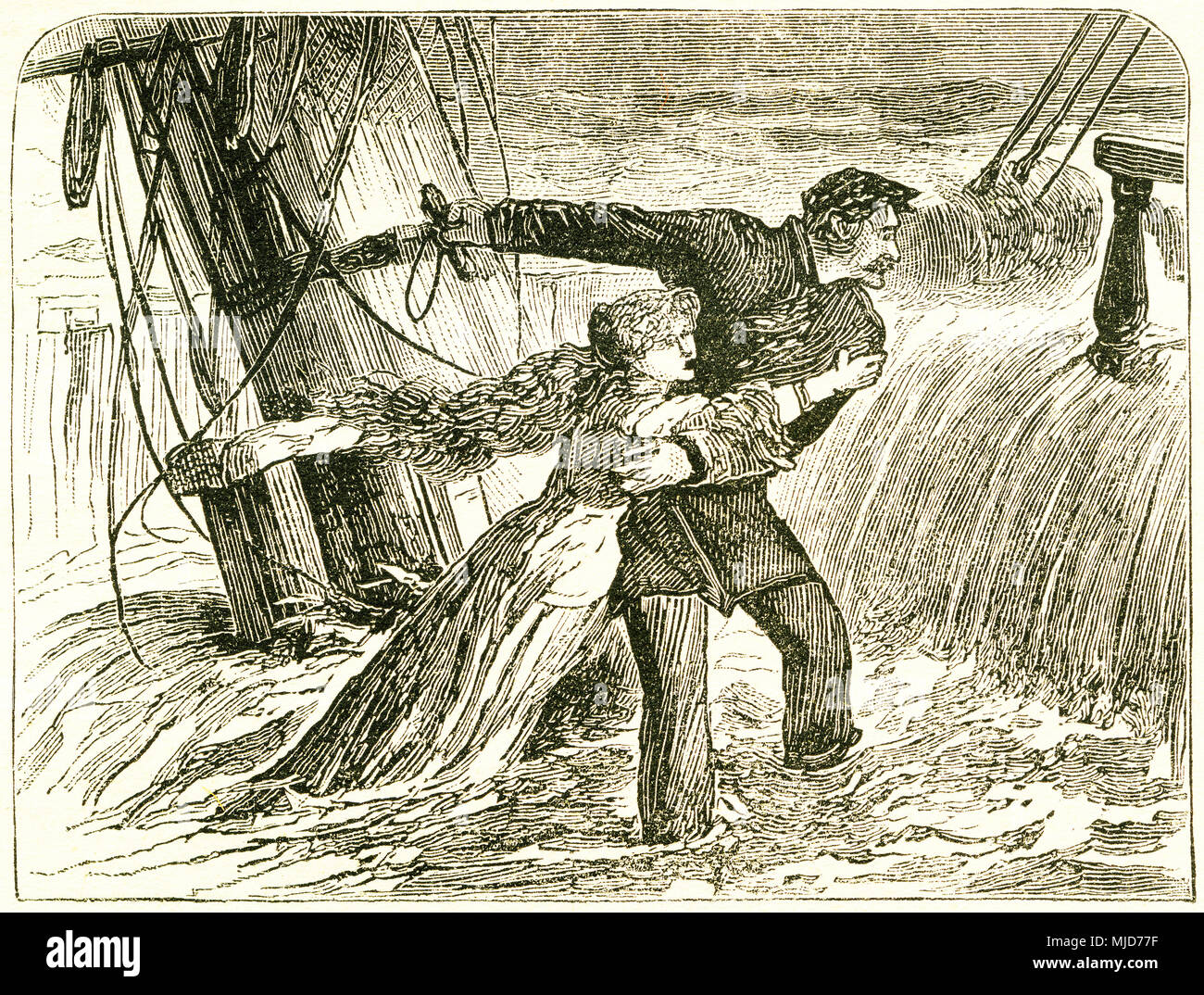 Sailor ship 1800s hi-res stock photography and images - Alamy