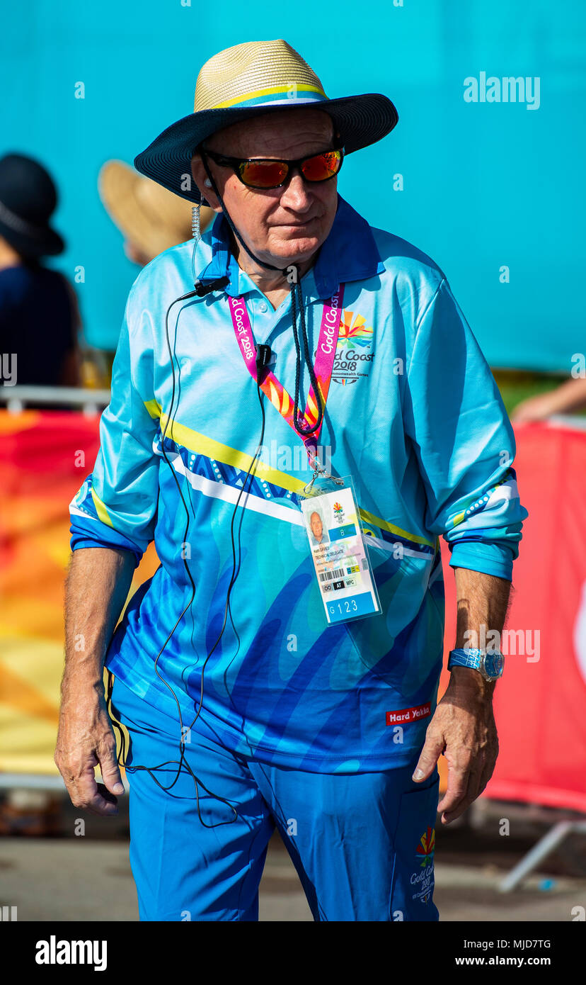 GOLD COAST, AUSTRALIA - APRIL 8: Keith Davies Technical Delegate at the ...
