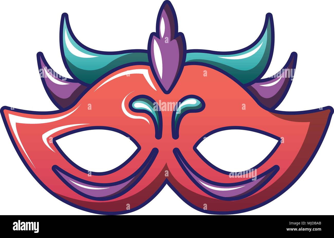 Opera mask icon, cartoon style Stock Vector Image & Art - Alamy