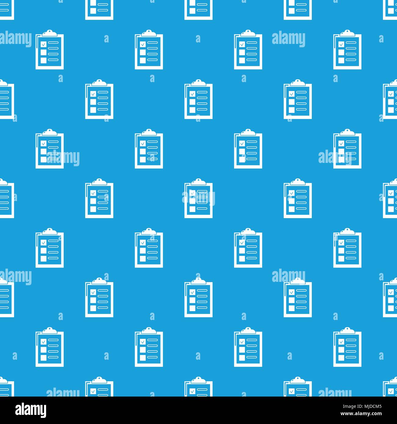 Checklist pattern vector seamless blue Stock Vector Image & Art - Alamy