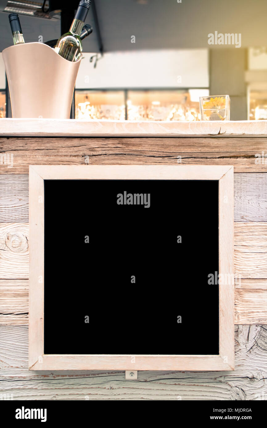 Restaurant menu board tropical hi-res stock photography and images - Alamy