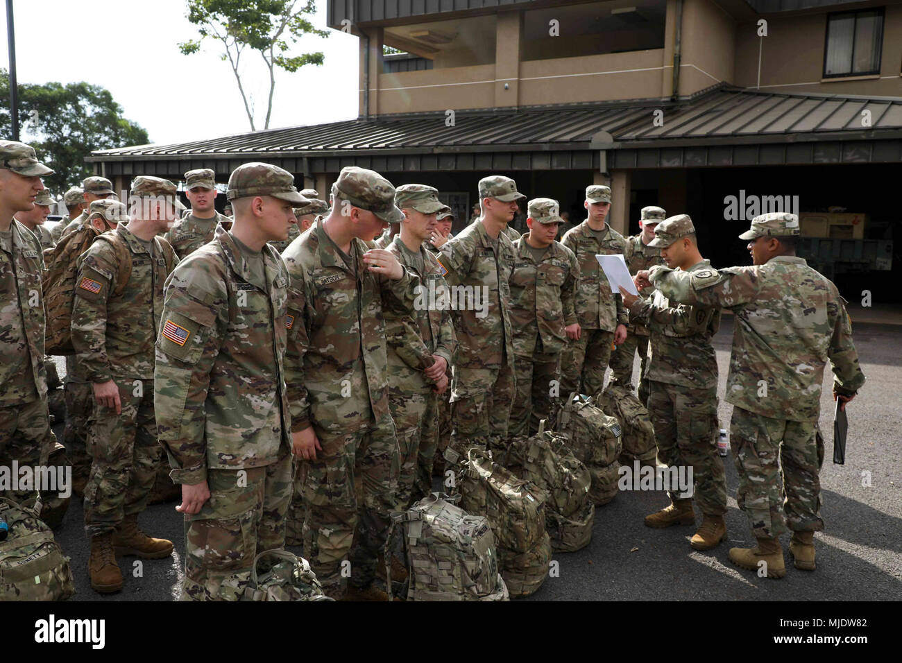 Soldiers from 1st Battalion, 21st Infantry Regiment, 2nd Infantry ...
