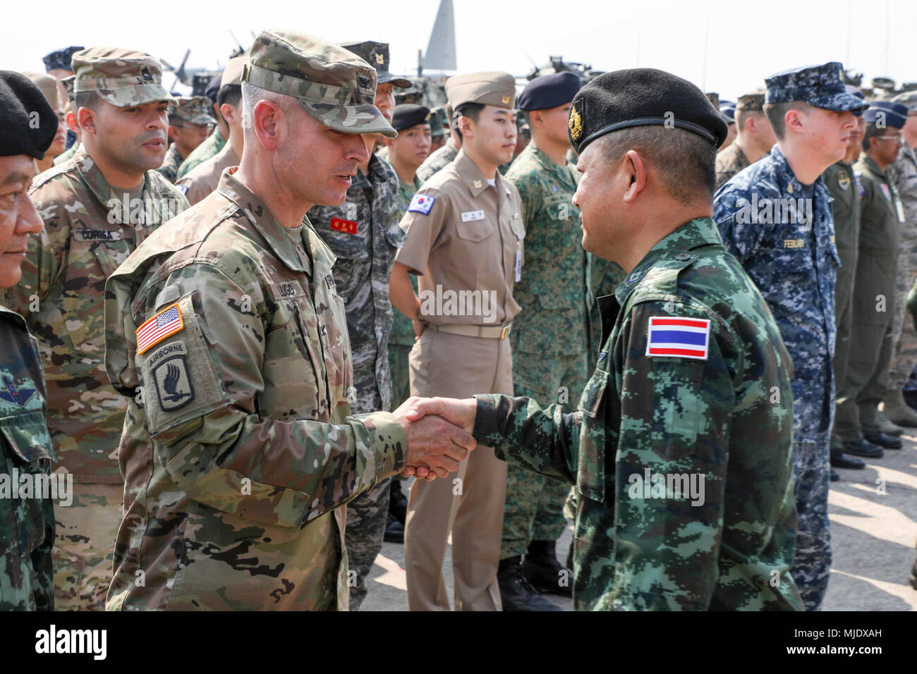 U.S. Army Col. Anthony Lugo, commander of 2nd Infantry Brigade Combat ...