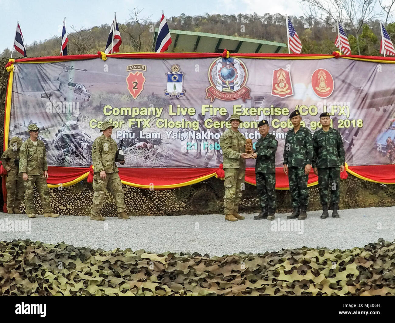 U.S. Army Col. Anthony Lugo, commander of 2nd Infantry Brigade Combat ...