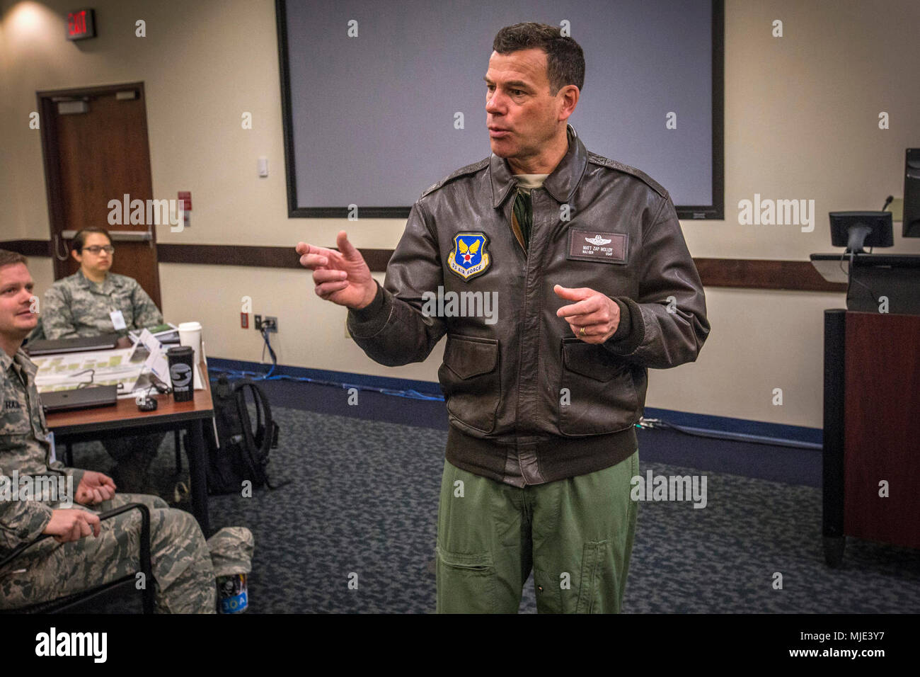 Commander of operational test and evaluation force hi-res stock ...