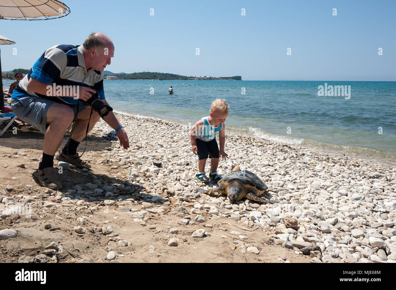 Roda Beach Corfu Greece High Resolution Stock Photography and Images ...