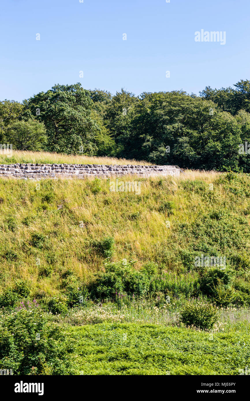 The Lilleborg castle ruins, Europe, Denmark, Bornholm Stock Photo - Alamy