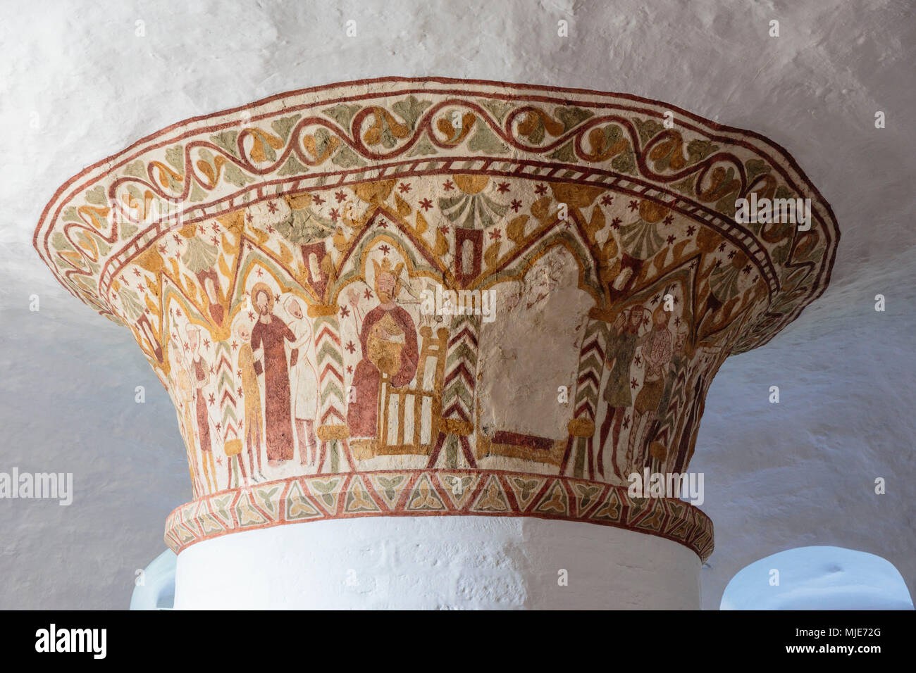 12th century frescoes hi-res stock photography and images - Alamy