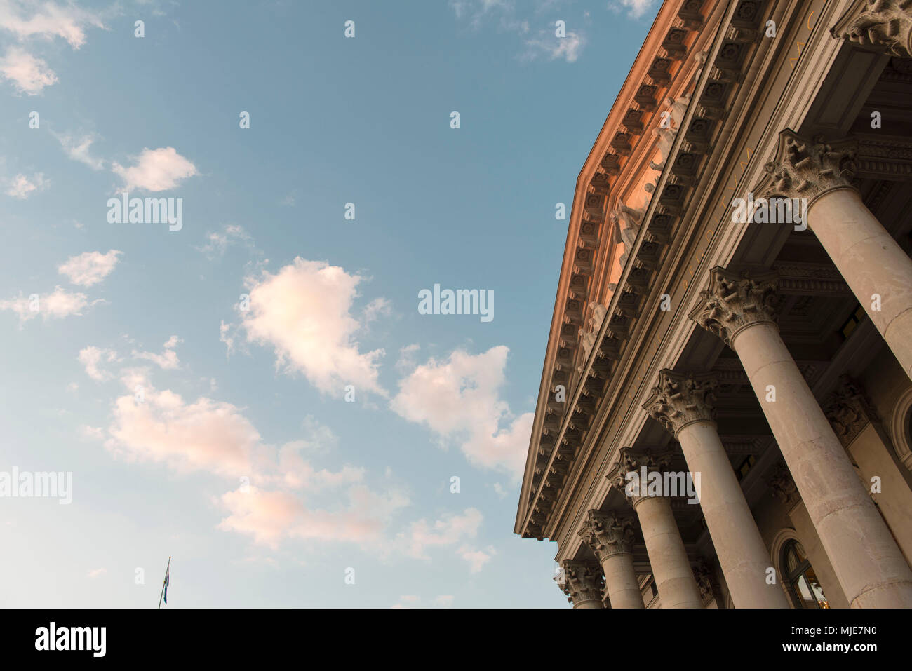 Bavarian State Opera, Munich, facade Stock Photo - Alamy
