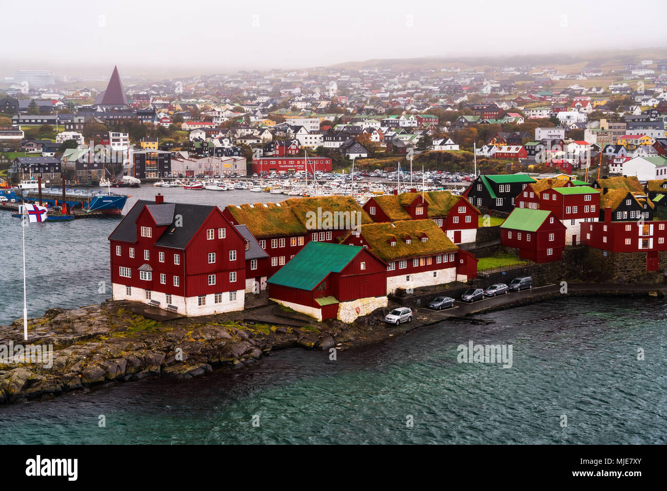 Torshavn, Streymoy, Faroe Islands Stock Photo - Alamy