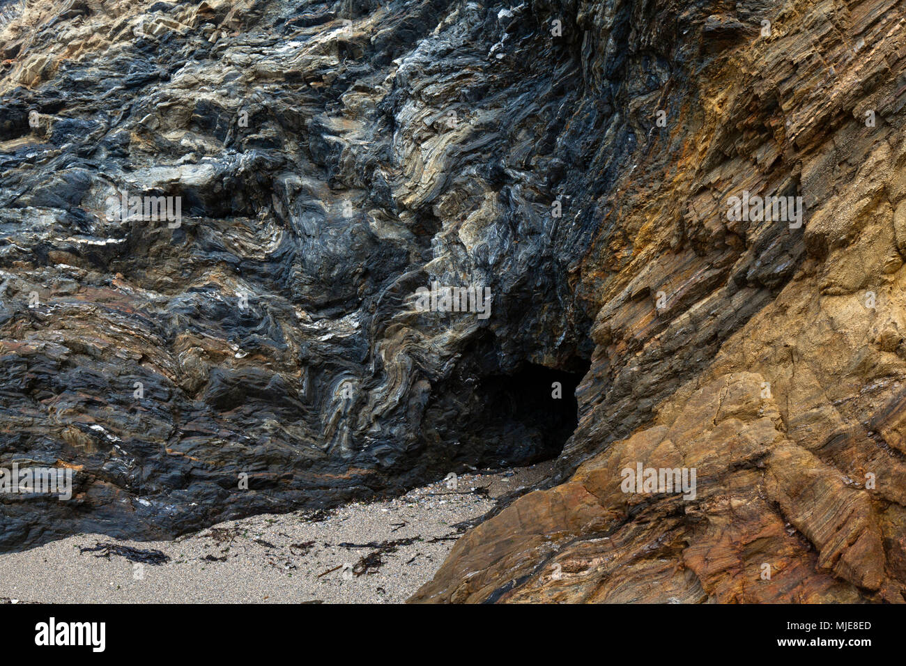 French cliff coast of the Armorican massif Stock Photo - Alamy