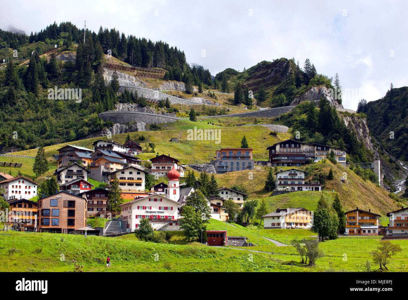 Avalanche village hi-res stock photography and images - Alamy