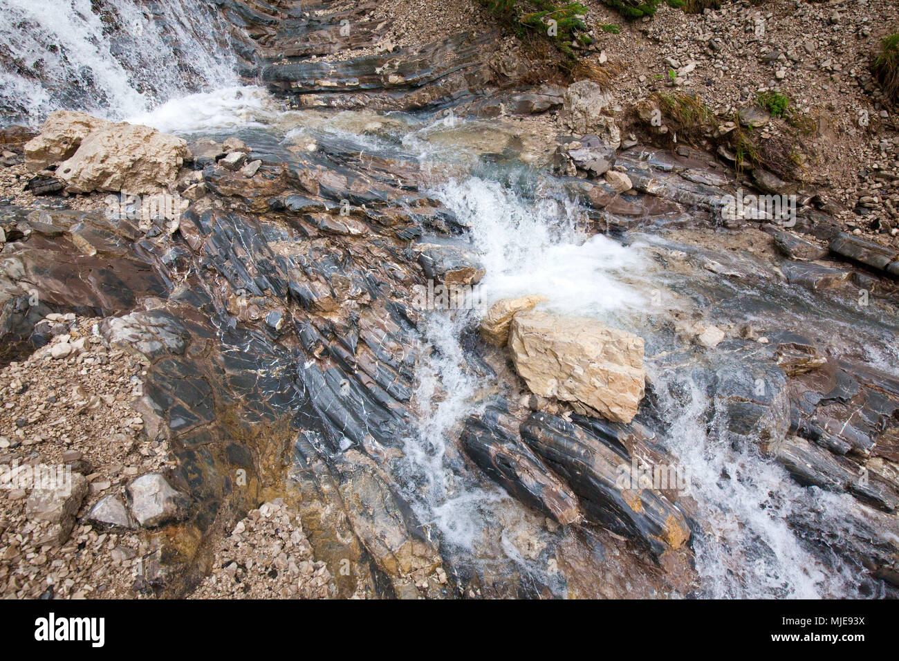 Oil shale deposits in Tyrol Stock Photo - Alamy