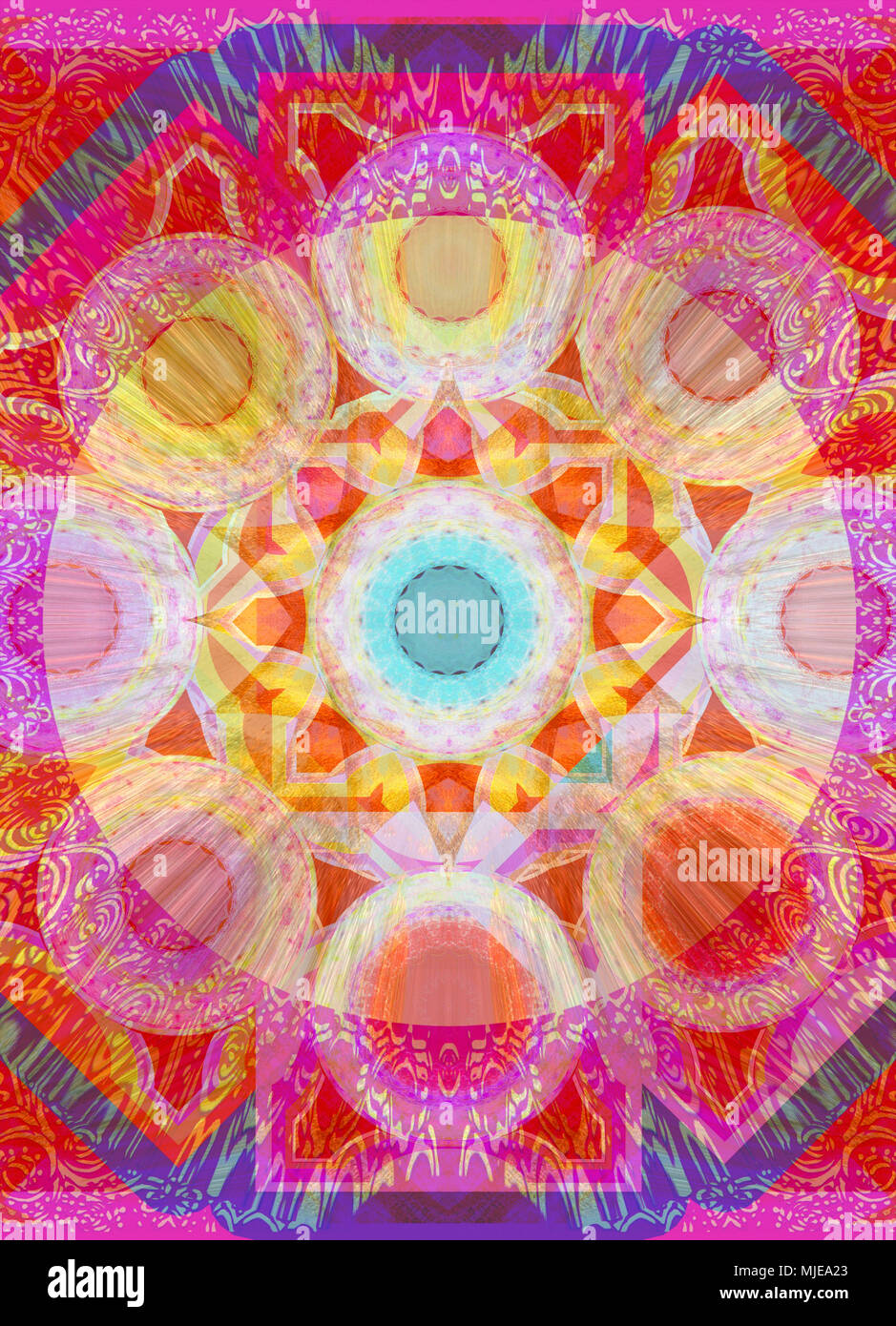 Geometrical mandala hi-res stock photography and images - Alamy