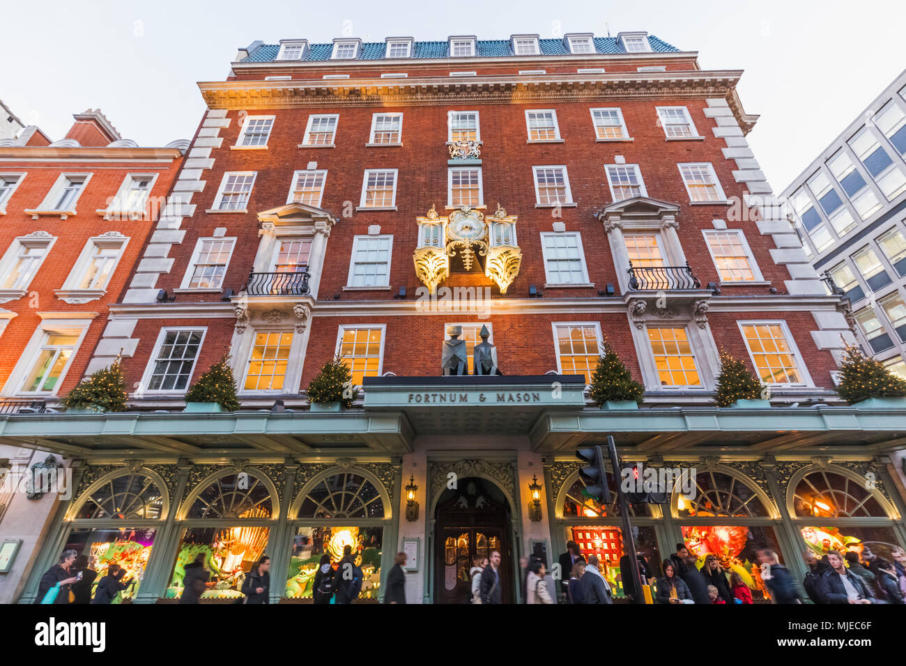 Fortnum And Mason Christmas Window High Resolution Stock Photography ...