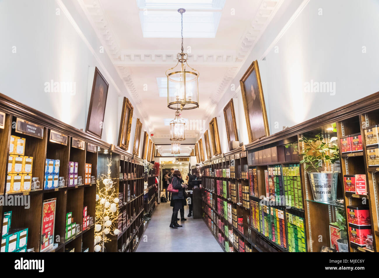 England, London, The Strand, Twinings Store Stock Photo - Alamy