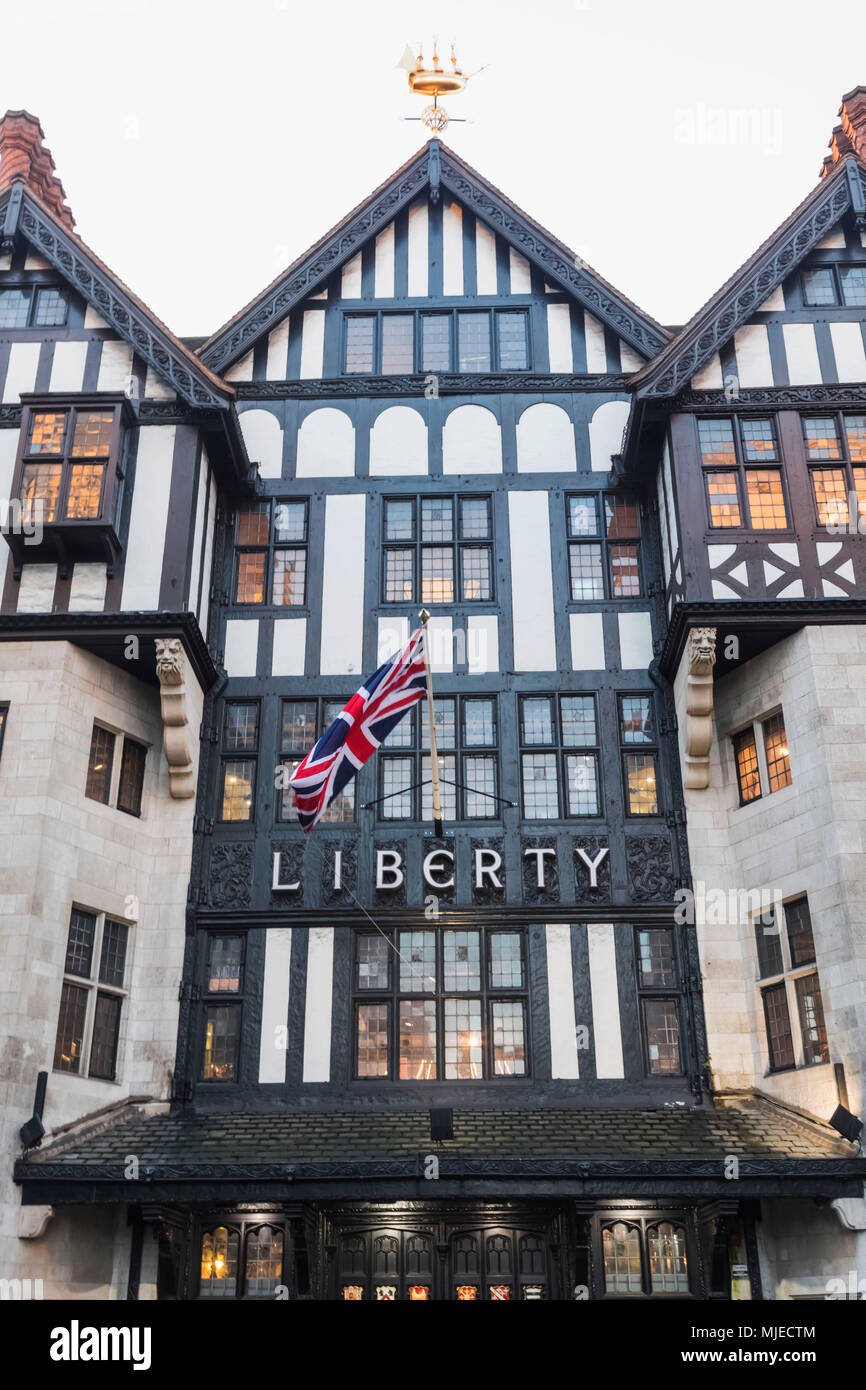 Liberty london store hi-res stock photography and images - Alamy