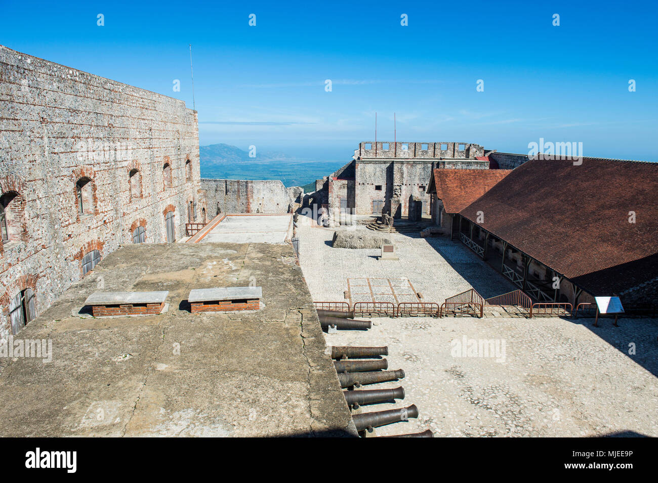 Unesco world heritage sight the Citadelle Laferriere, Cap Haitien ...