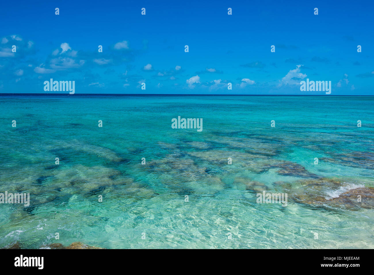 Incredible turquoise water on Norman Saunders beach, Grand Turk, Turks ...