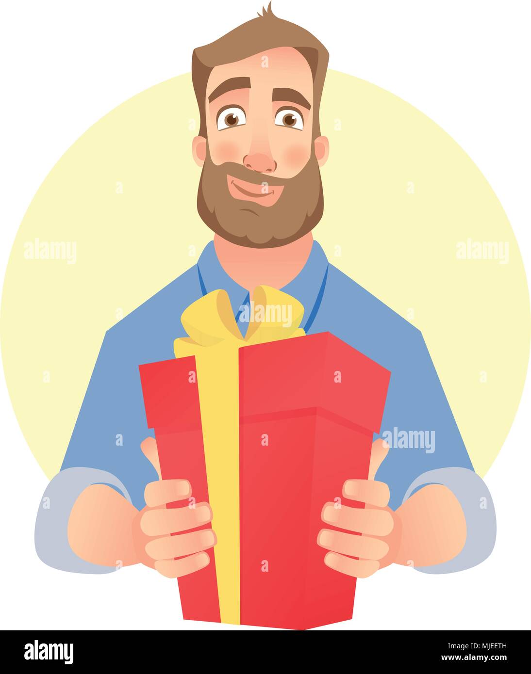 Wrapped box Stock Vector Images - Alamy