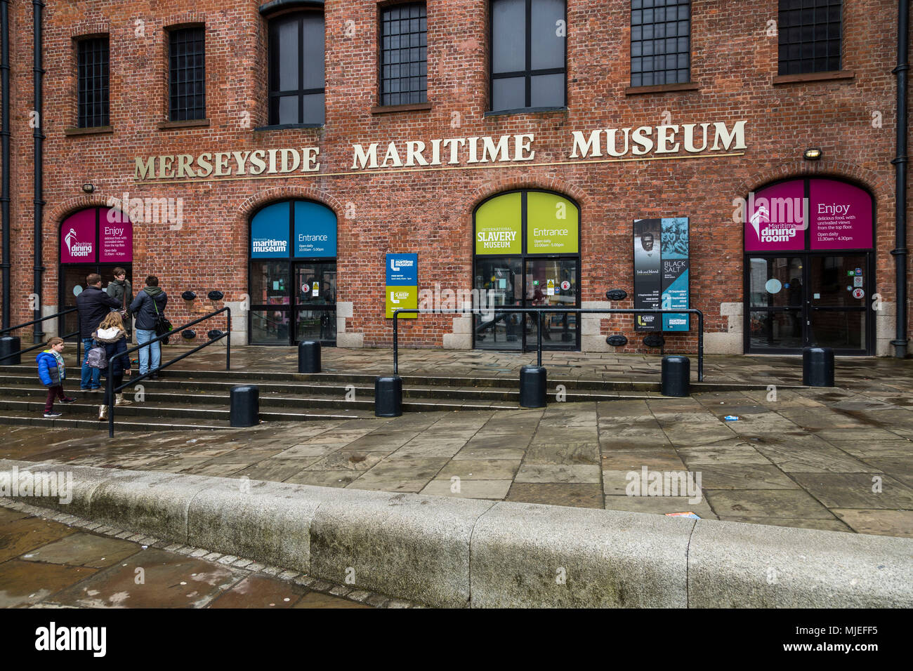 Europe, England, United Kingdom, Liverpool - Albert Dock - Merseyside ...