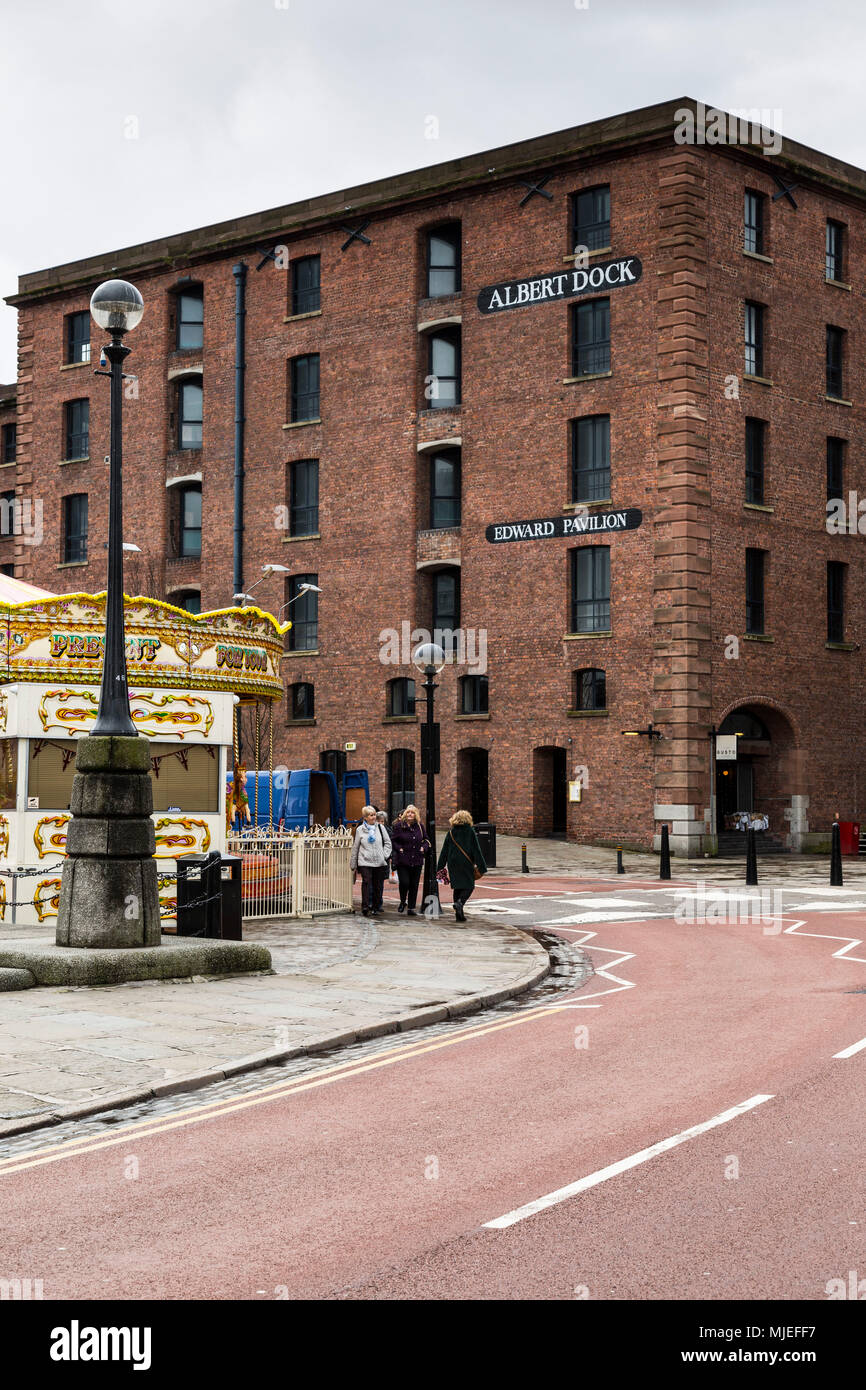 Europe, England, United Kingdom, Liverpool - Albert Dock, Edward ...